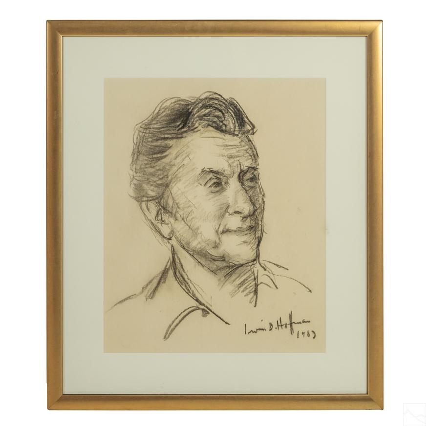 Irwin Hoffman | A mature woman's face (1963) | MutualArt