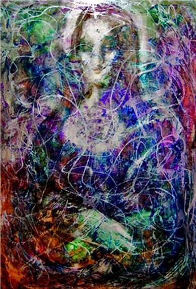 Hovik Kochinian | Abstract Mona Lisa | MutualArt