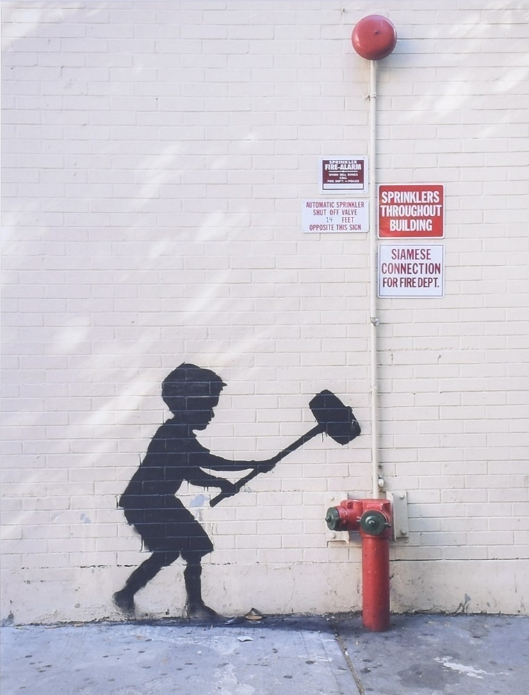 Banksy | Broadway Fire Hydrant | MutualArt