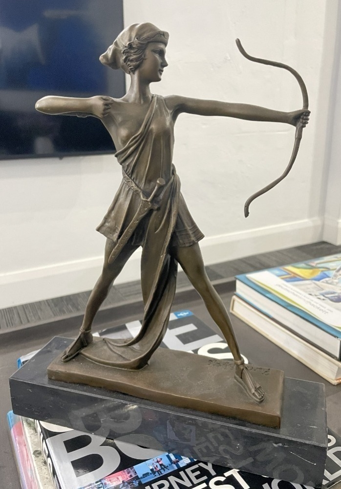 Diane The Archer Bronze Statue