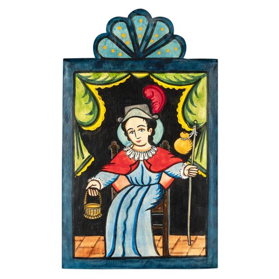 Charlie Carrillo | Santo Nino de Atocha Retablo (1999) | MutualArt