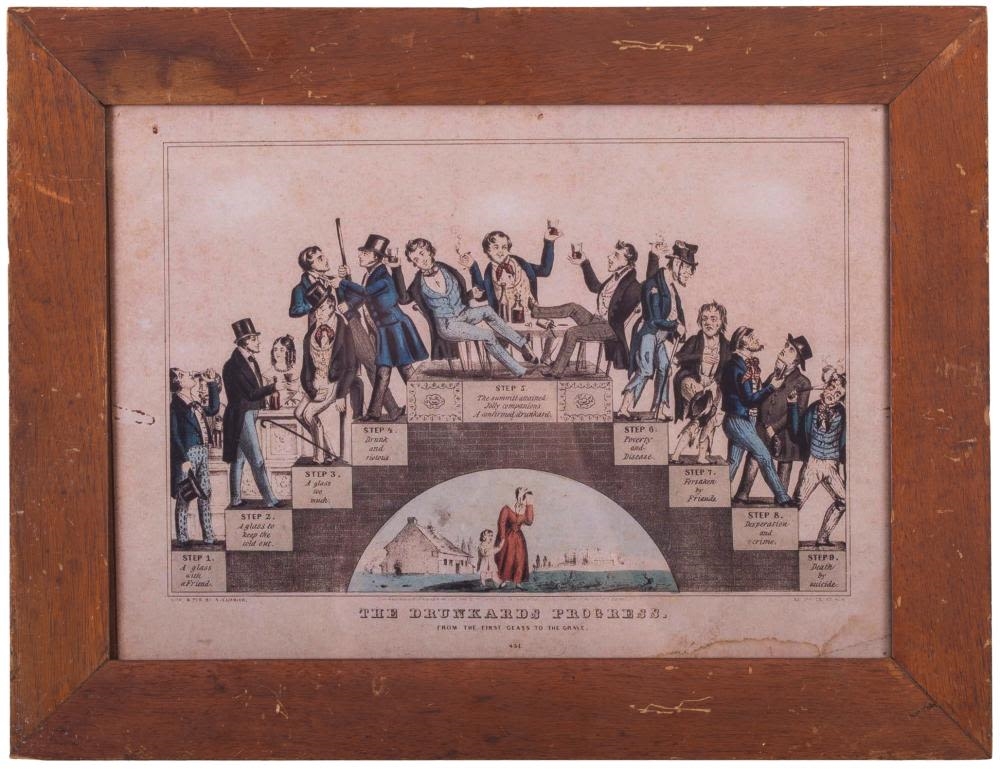 Nathaniel Currier | Nathaniel Currier. The Tree of Temperance. | MutualArt