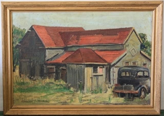 Robert Berglund | OIL (Circa 1950) | MutualArt