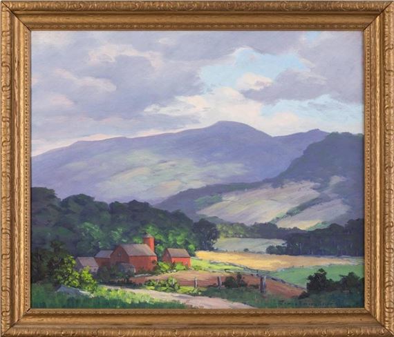 James Emery Greer | James Emery Greer. Farm in the Foothills. | MutualArt