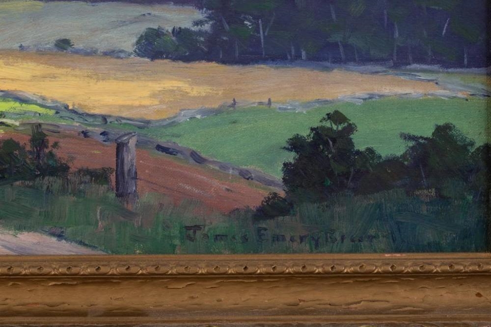 James Emery Greer | James Emery Greer. Farm in the Foothills. | MutualArt