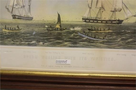 Benjamin Russell | COLORED LITHOGRAPH, TITLED | MutualArt