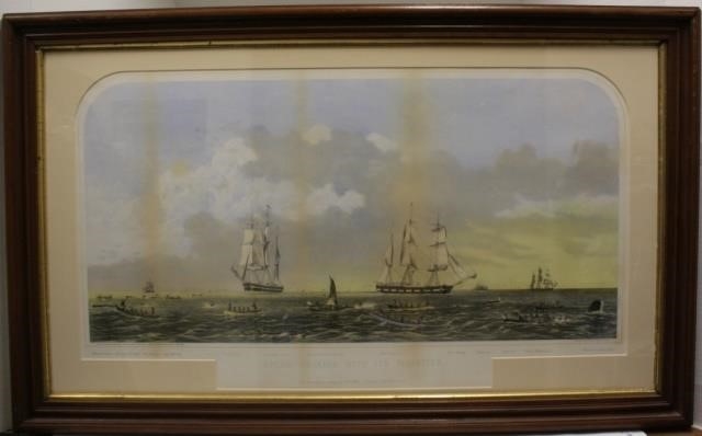 Benjamin Russell | COLORED LITHOGRAPH, TITLED | MutualArt