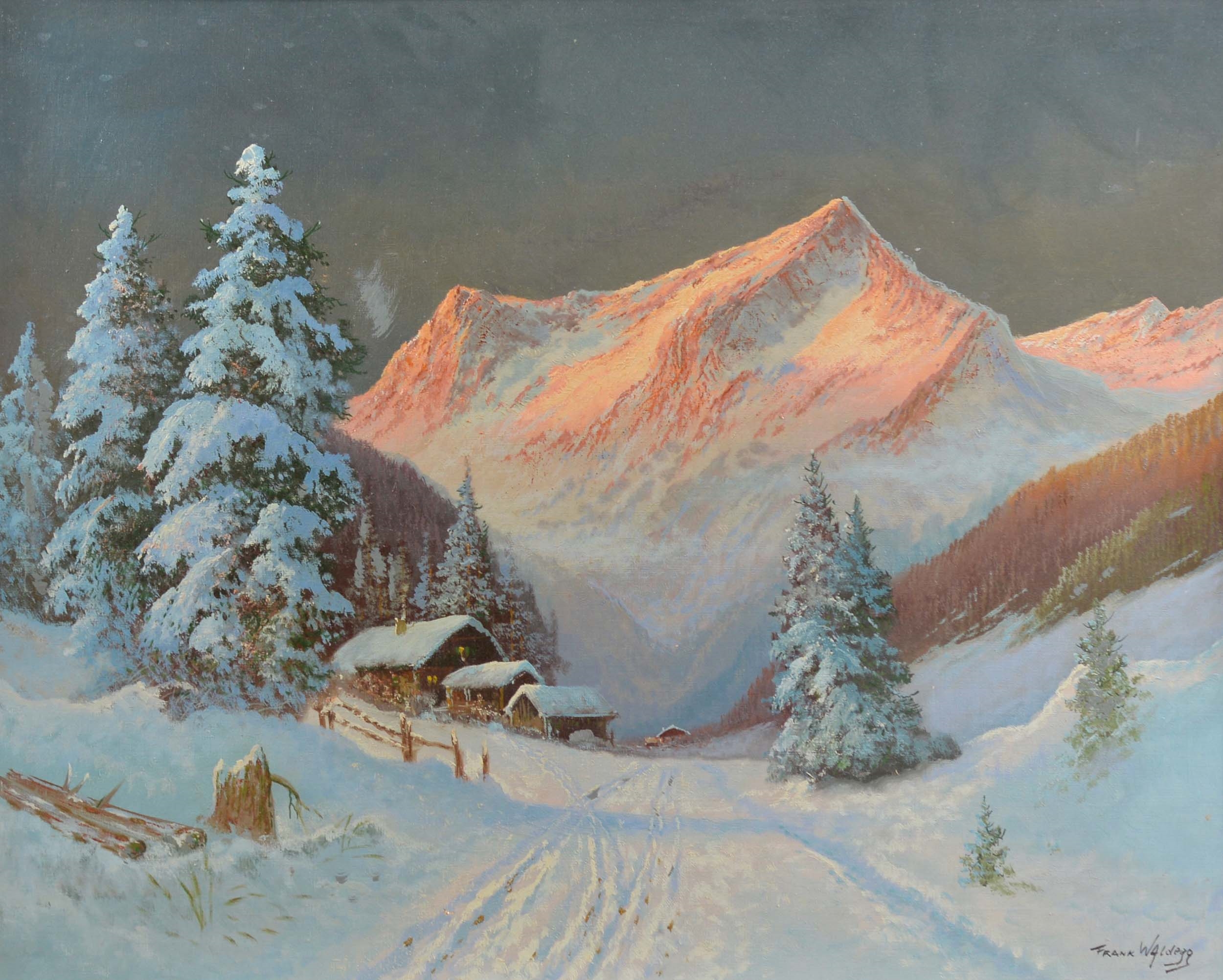 Franz Waldegg | Alpes | MutualArt