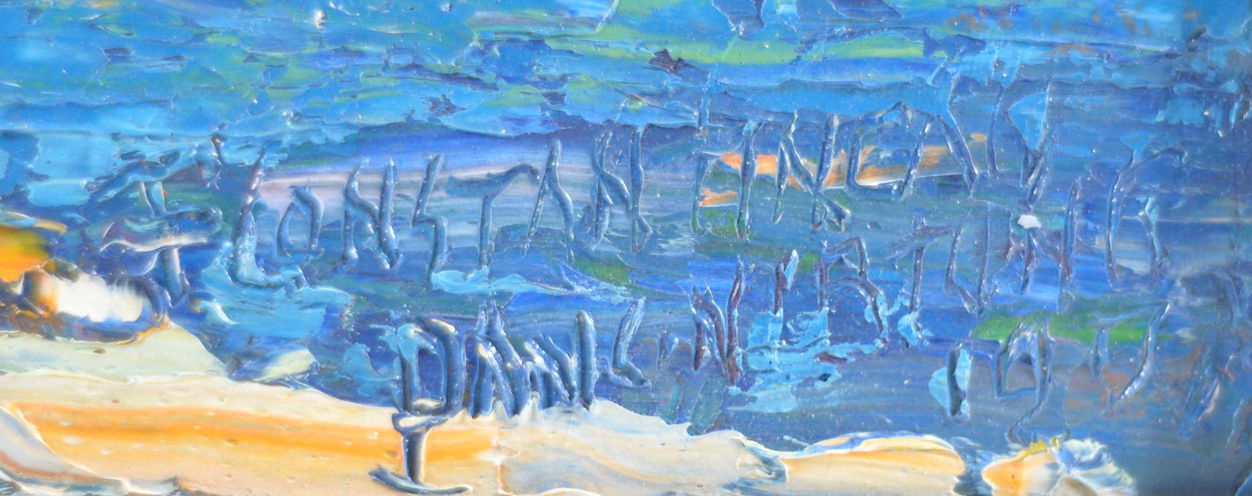 Fleurimond Constantineau | Le village de Pangnirtung Îles de Baffin (1972) | MutualArt