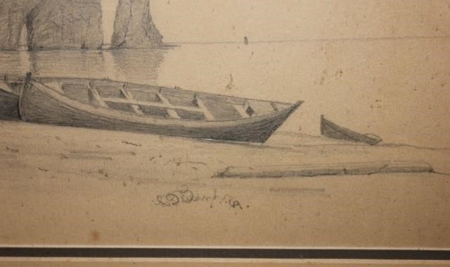 Lemuel D. Eldred | LOT OF 4 PENCIL DRAWINGS BY (69) | MutualArt