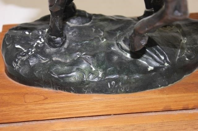 Fred Fellows | WESTERN BRONZE SCULPTURE BY | MutualArt