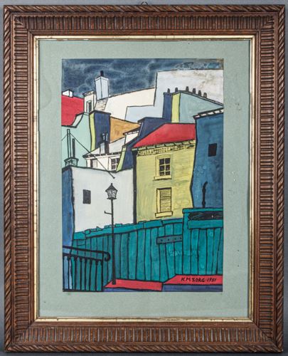 Katja M. Sorg | Am Montmartre (1951) | MutualArt