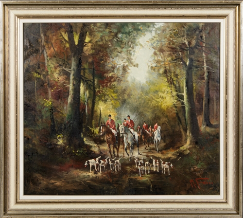 Rudolf Faber | Parforcejagd | MutualArt