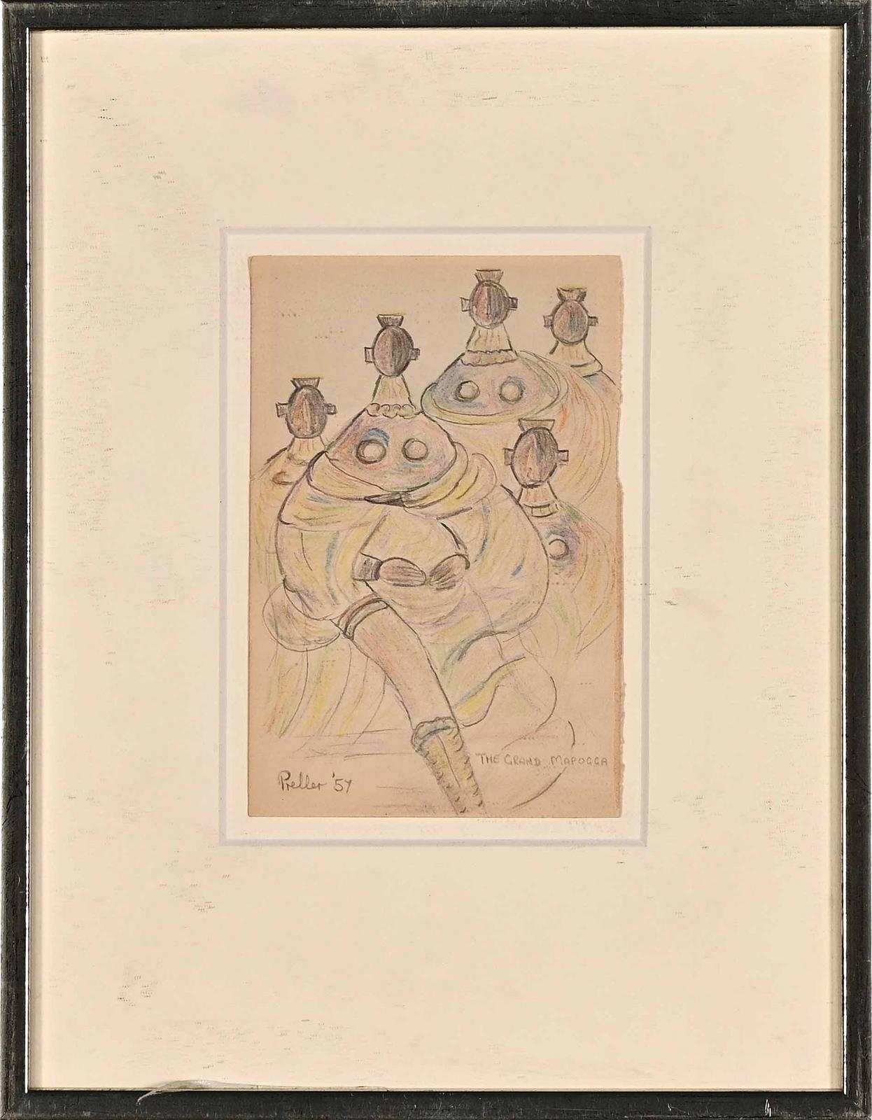 Alexis Preller | The Grand Mapogga (1957) | MutualArt