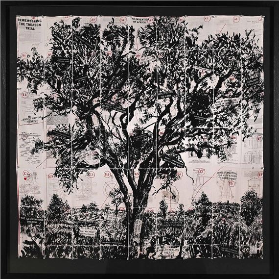 William Kentridge | Remembering the Treason Trial | MutualArt