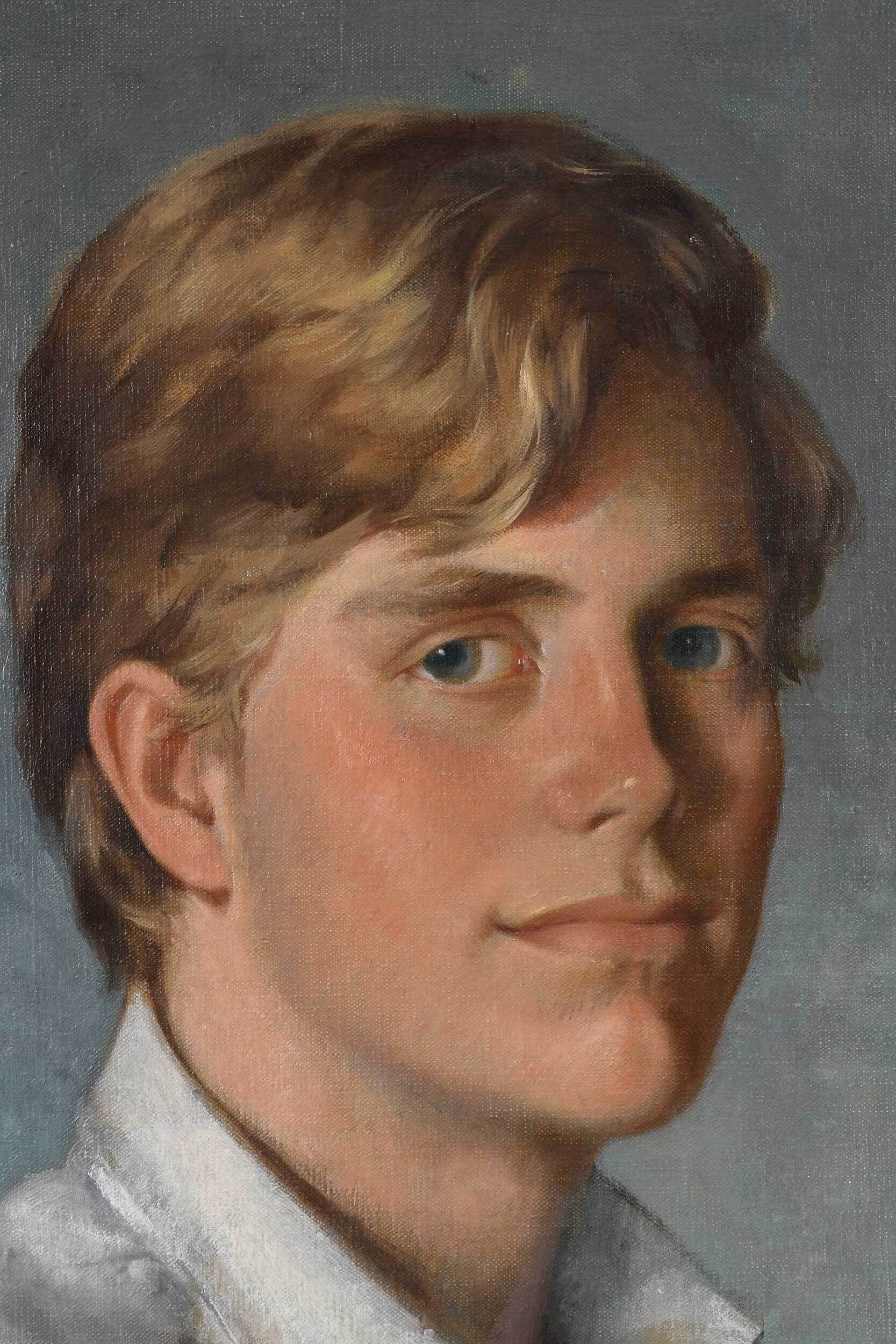 Aaron Shikler | Portrait of Noah | MutualArt