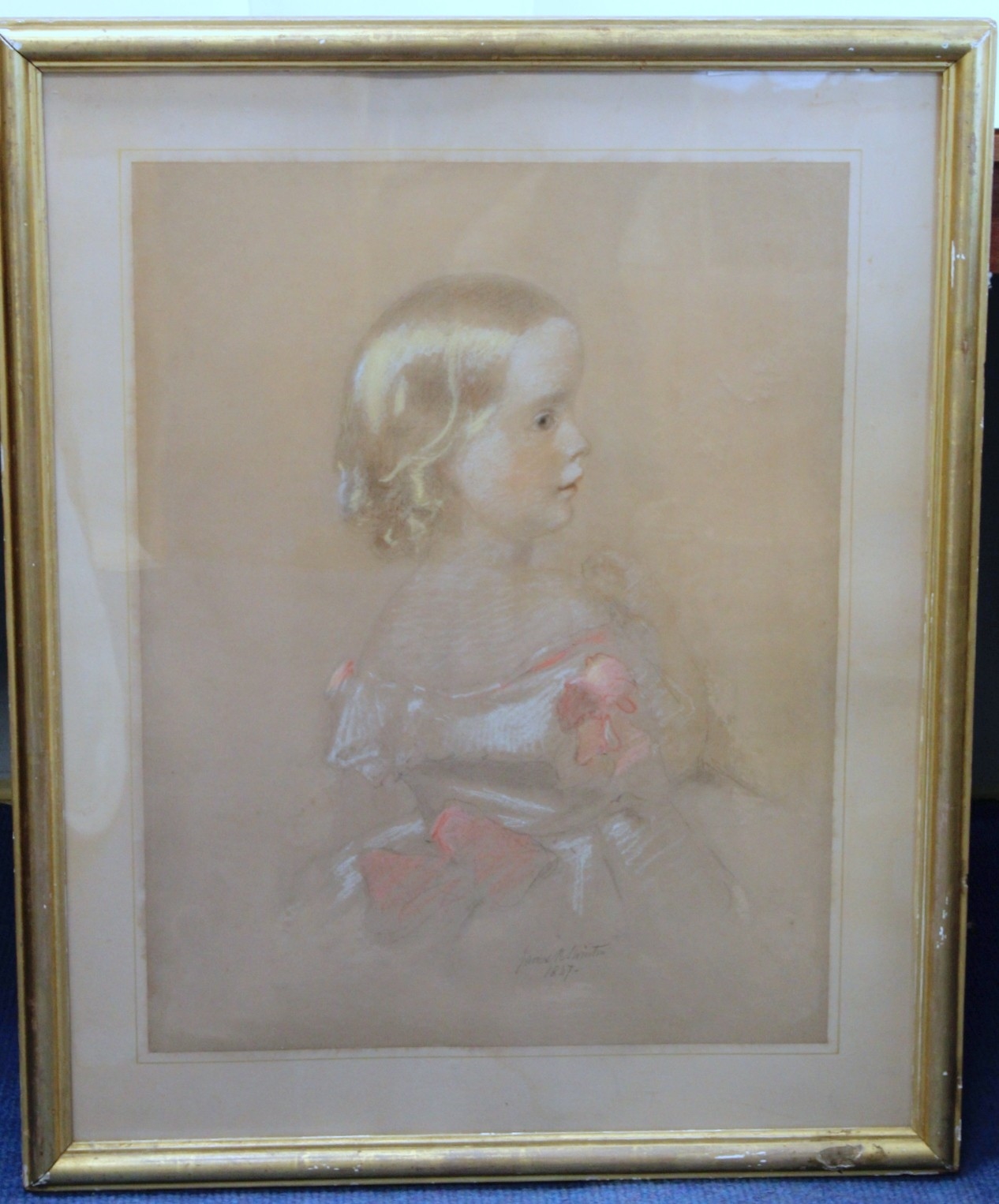 James Rannie Swinton | Portrait of a small girl | MutualArt