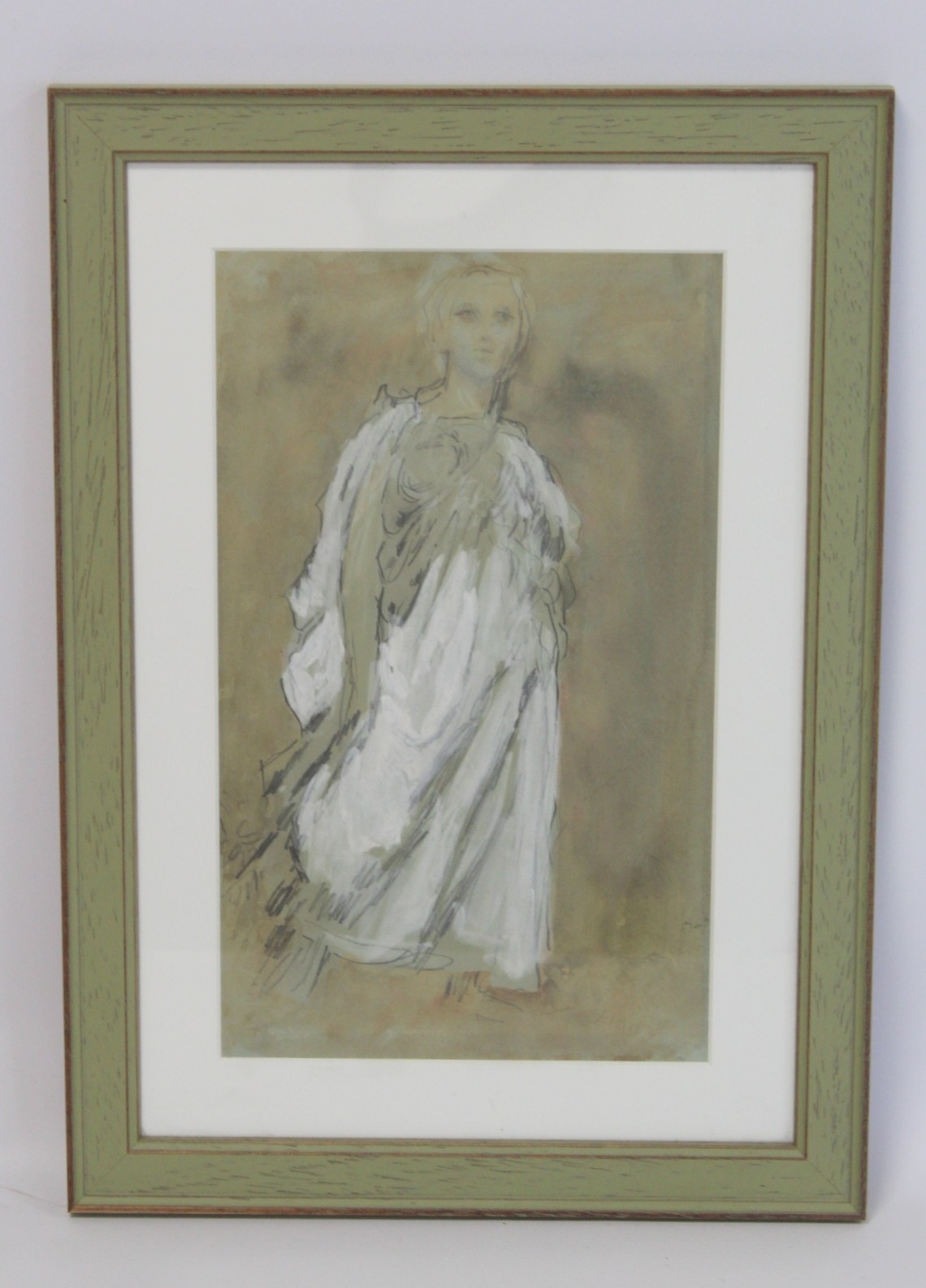 Hercules Brabazon Brabazon | Study of a female figure with classical ...