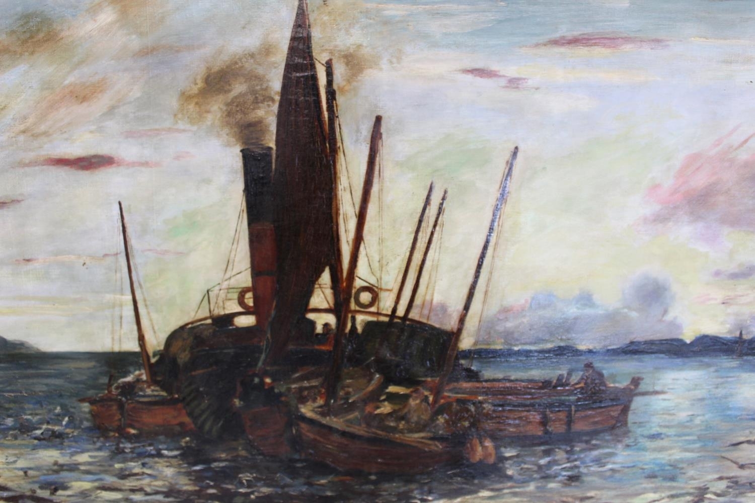 Colin Hunter | 'The Herring Market At Sea' | MutualArt