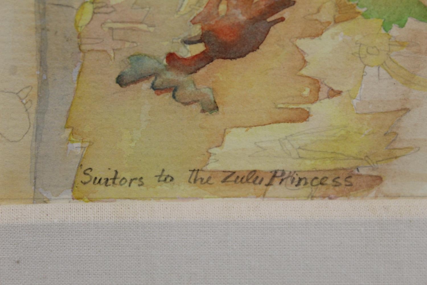 Aldous Eveleigh | Suitors to the Zulu Princess (1978) | MutualArt