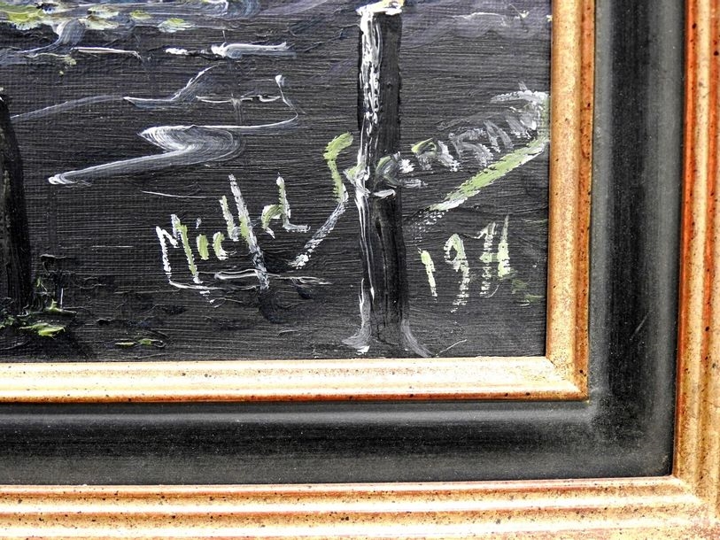 Michel Serrand | The storm in Bresse (1971) | MutualArt