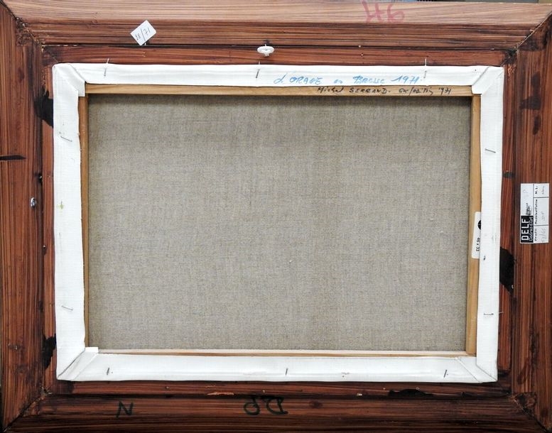 Michel Serrand | The storm in Bresse (1971) | MutualArt