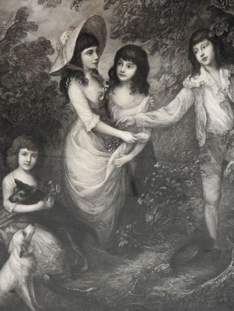 Thomas Gainsborough | The Marsham Children | MutualArt