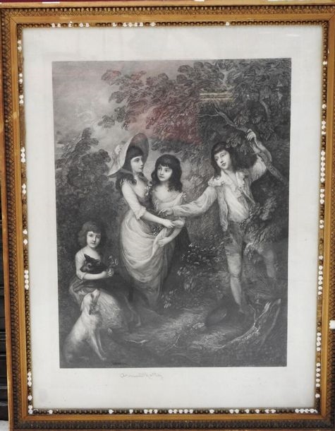 Thomas Gainsborough | The Marsham Children | MutualArt