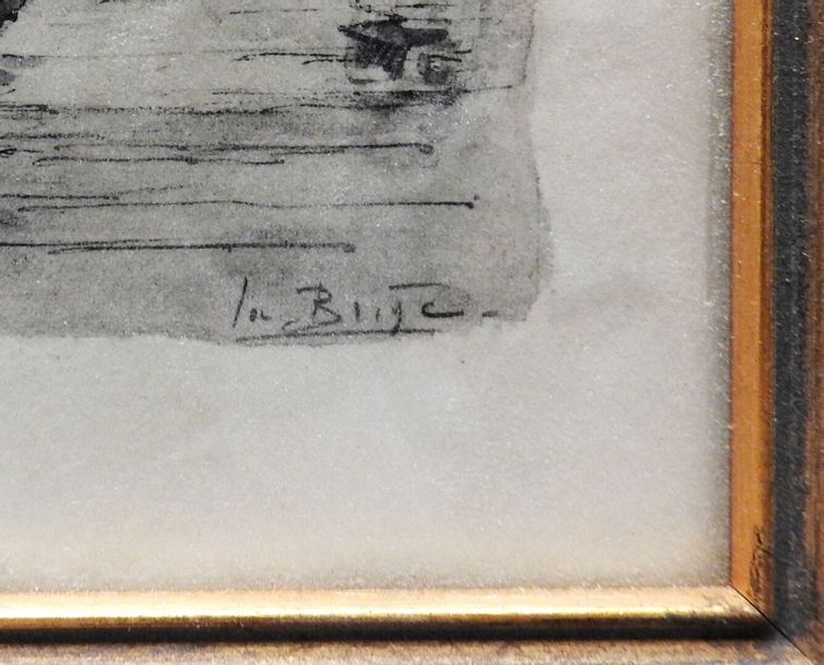 Joseph-Marie Armand Le Tournier | Pair of lithographs representing the ...