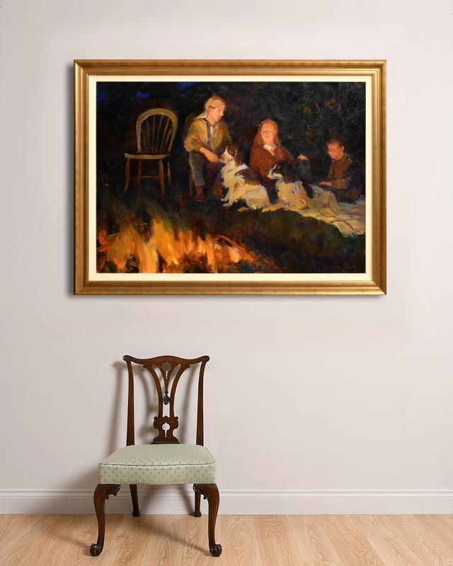 June Brilly | Fire Talk | MutualArt