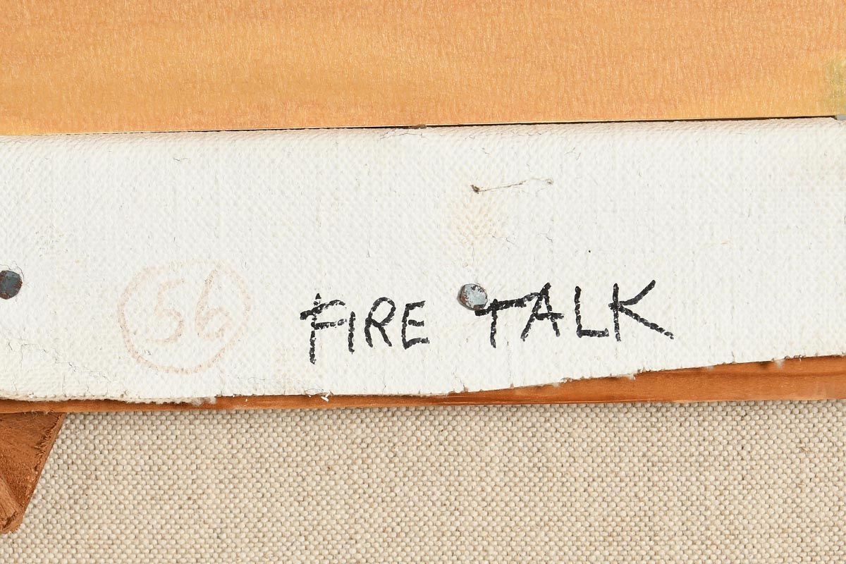 June Brilly | Fire Talk | MutualArt