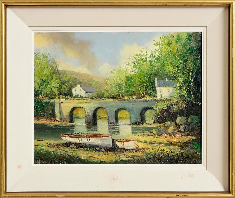 Norman J. McCaig | Cushendun Bridge | MutualArt