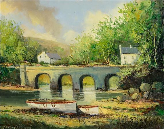 Norman J. McCaig | Cushendun Bridge | MutualArt