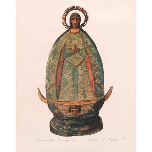 Claude Tayag | Immaculada from Imahen: A Folio of Philippine Folk ...