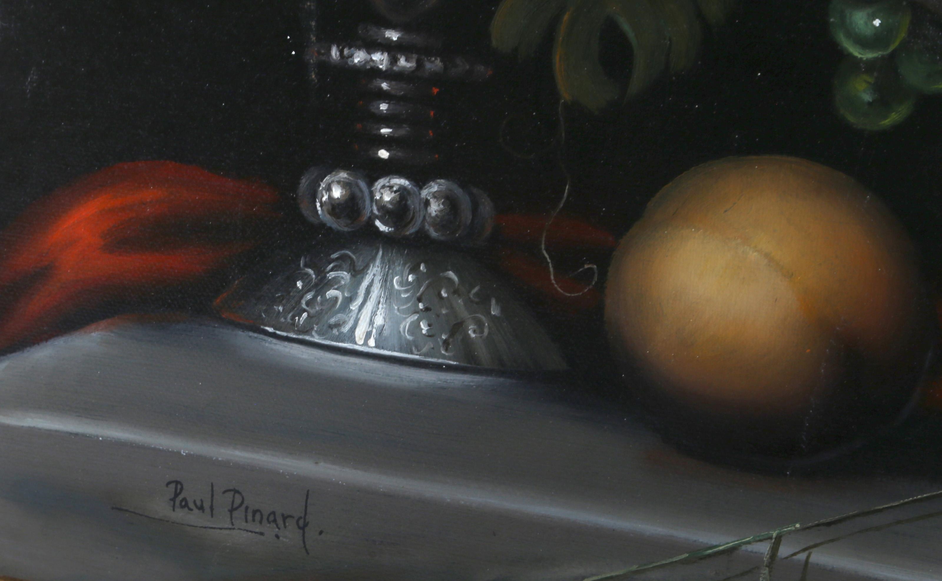 Paul Pinard | Still Life with Green Grapes | MutualArt