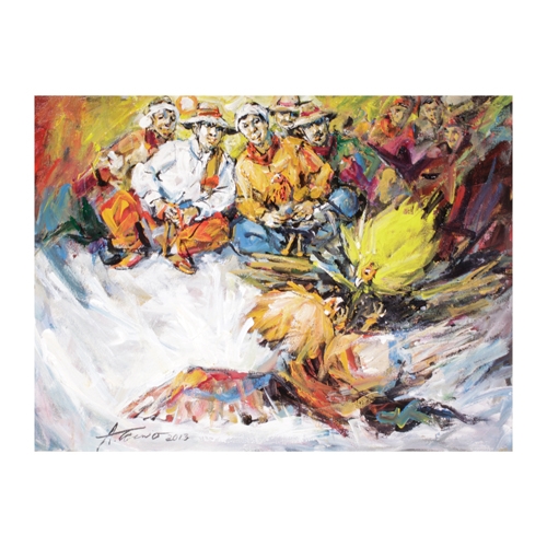 Angel Cacnio | Sabong (2013) | MutualArt