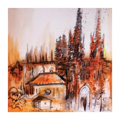 Virgilio “Pandy” Aviado | Cathedral de Burgos, España | MutualArt