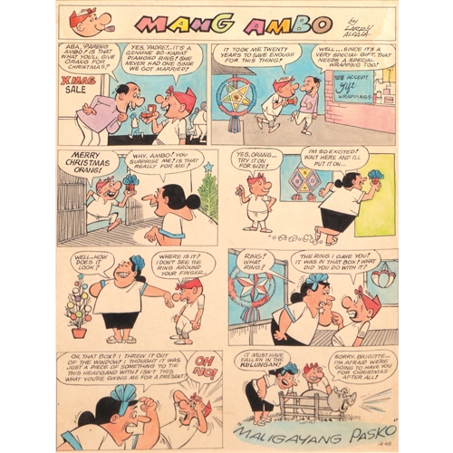 Larry Alcala | A) Mang Ambo - Maligayang Pasko b) Mang Ambo - Adult ...