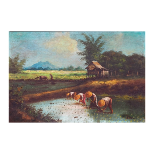 Dominador Castañeda | Untitled (Landscape) (1962) | MutualArt