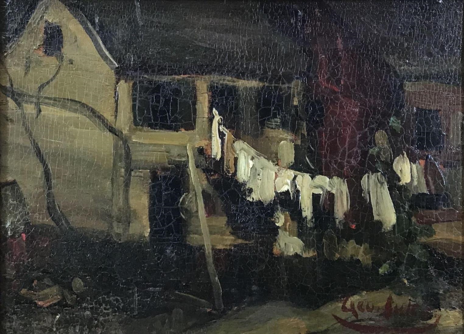 George Luks | Maico's House | MutualArt