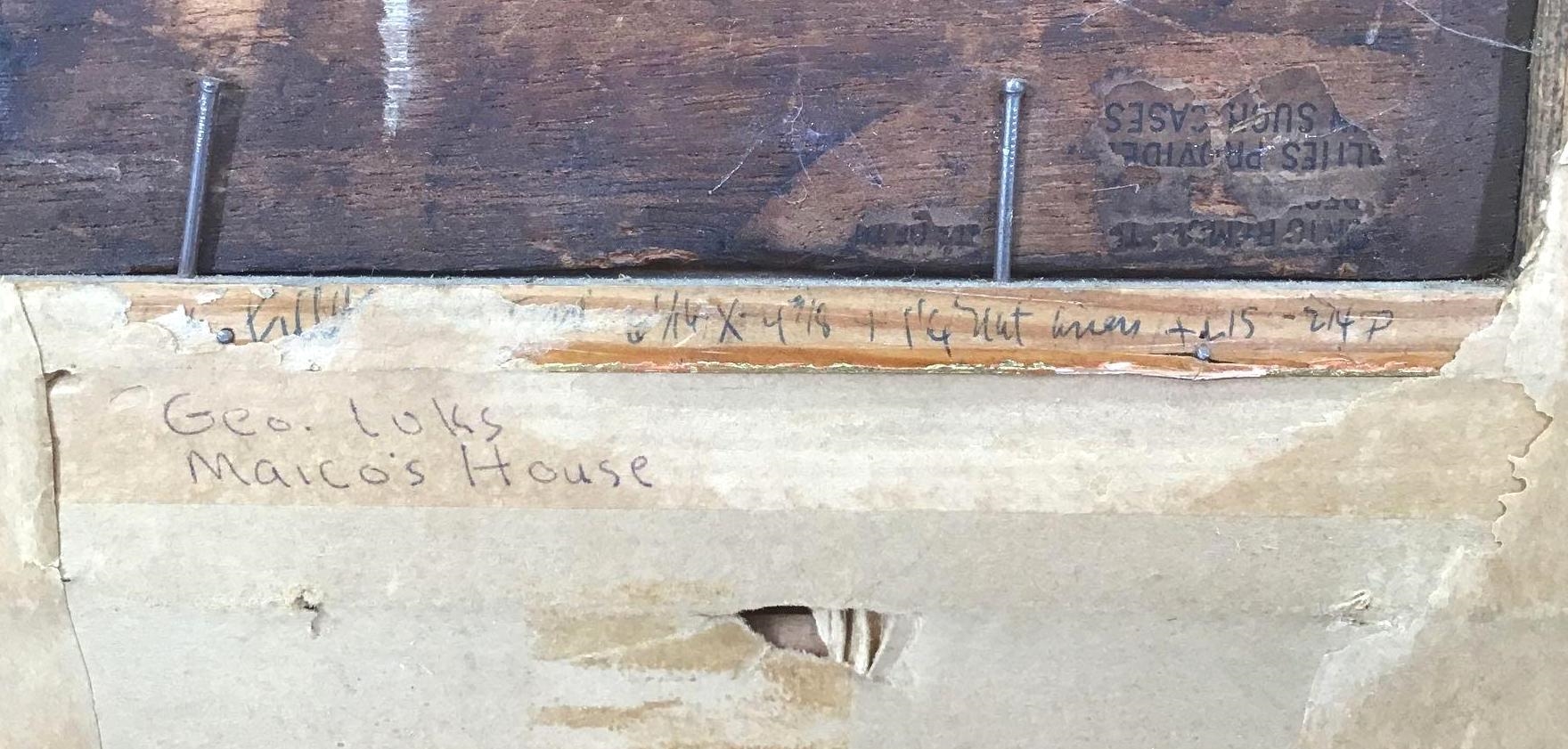 George Luks | Maico's House | MutualArt