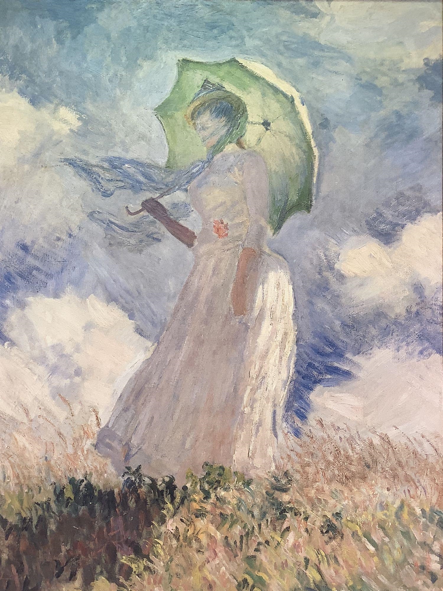 Claude Monet | Lady with a Parasol | MutualArt