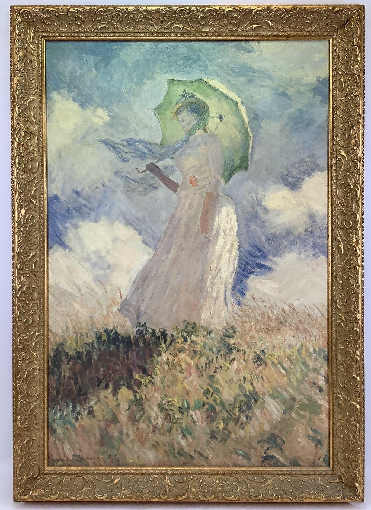 Claude Monet | Lady with a Parasol | MutualArt