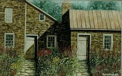 David Seybold | A Colonial Cottage Garden, 2003 (2003) | MutualArt