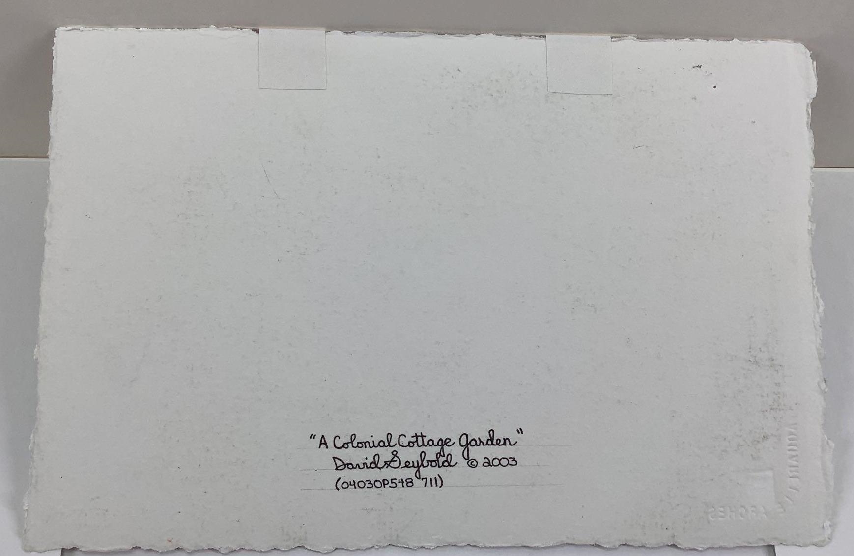 David Seybold | A Colonial Cottage Garden, 2003 (2003) | MutualArt
