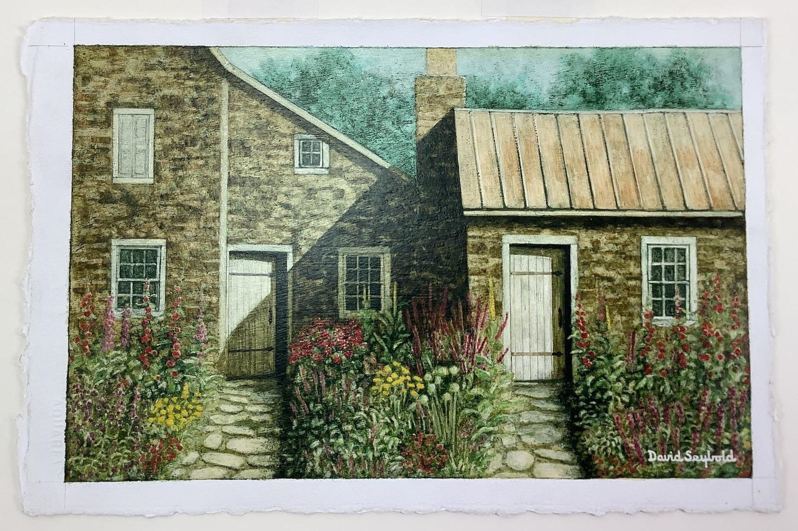 David Seybold | A Colonial Cottage Garden, 2003 (2003) | MutualArt