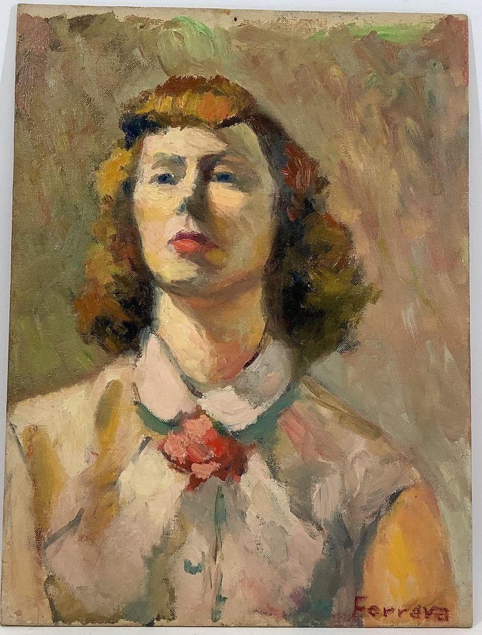 Anthony Ferrara | Portrait of a man and woman | MutualArt