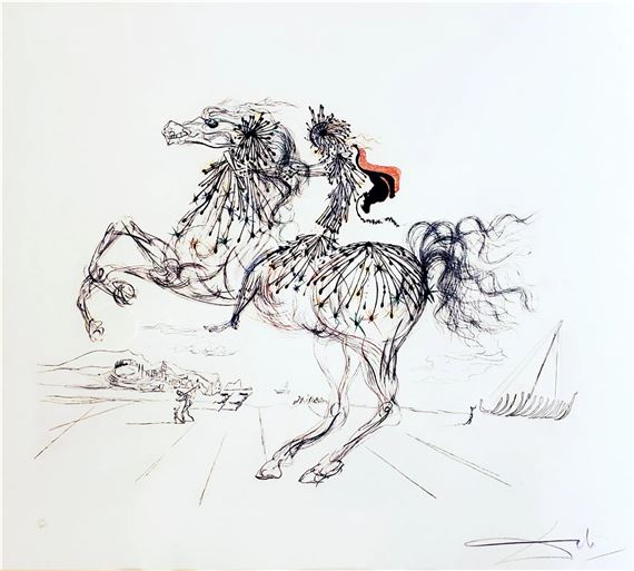 Salvador Dalí | La Chevauchee (1938) | MutualArt