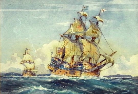 William Hyams | Watercolor drawing | MutualArt