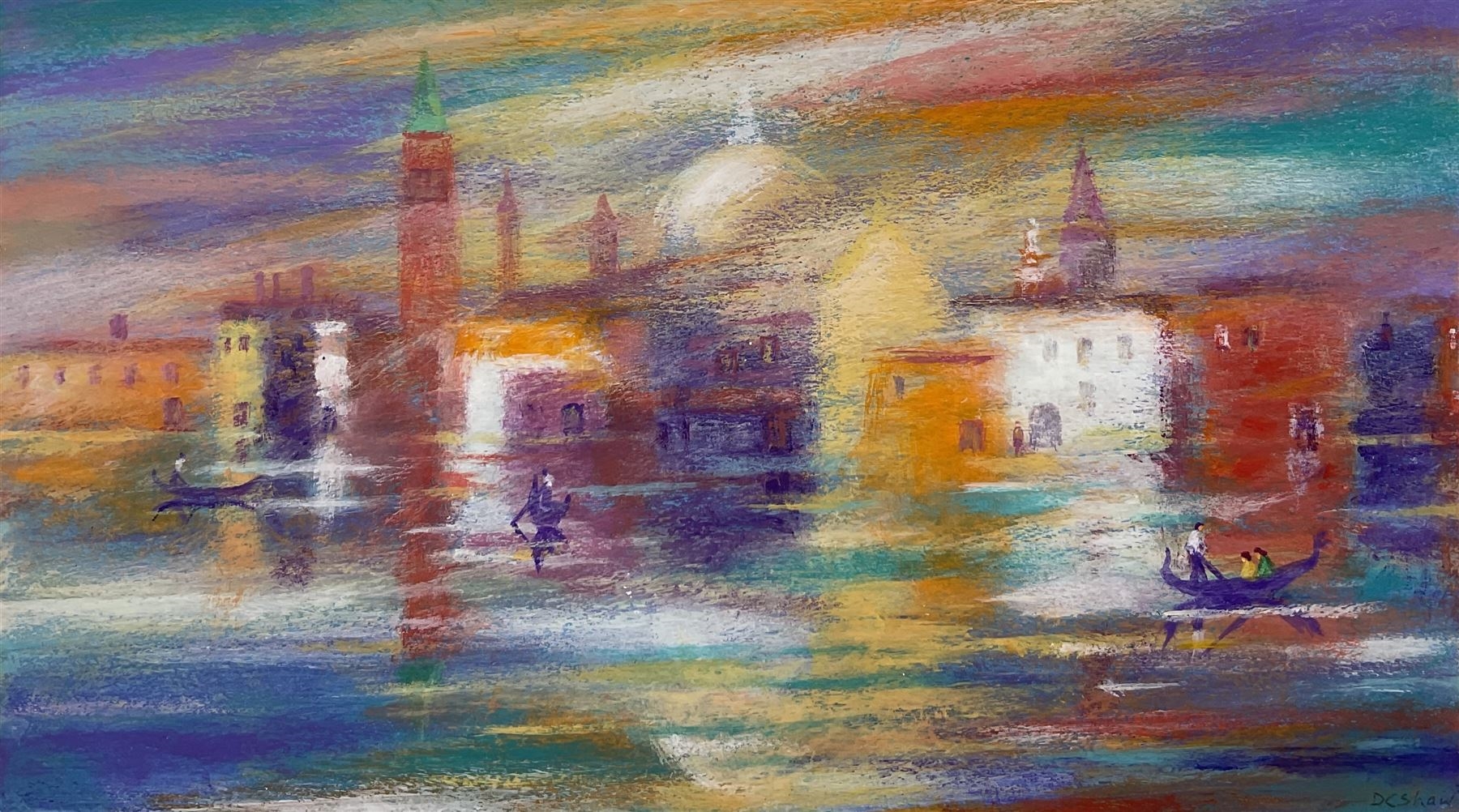 David Carson Shaw | Venezia Mezzogiorno | MutualArt